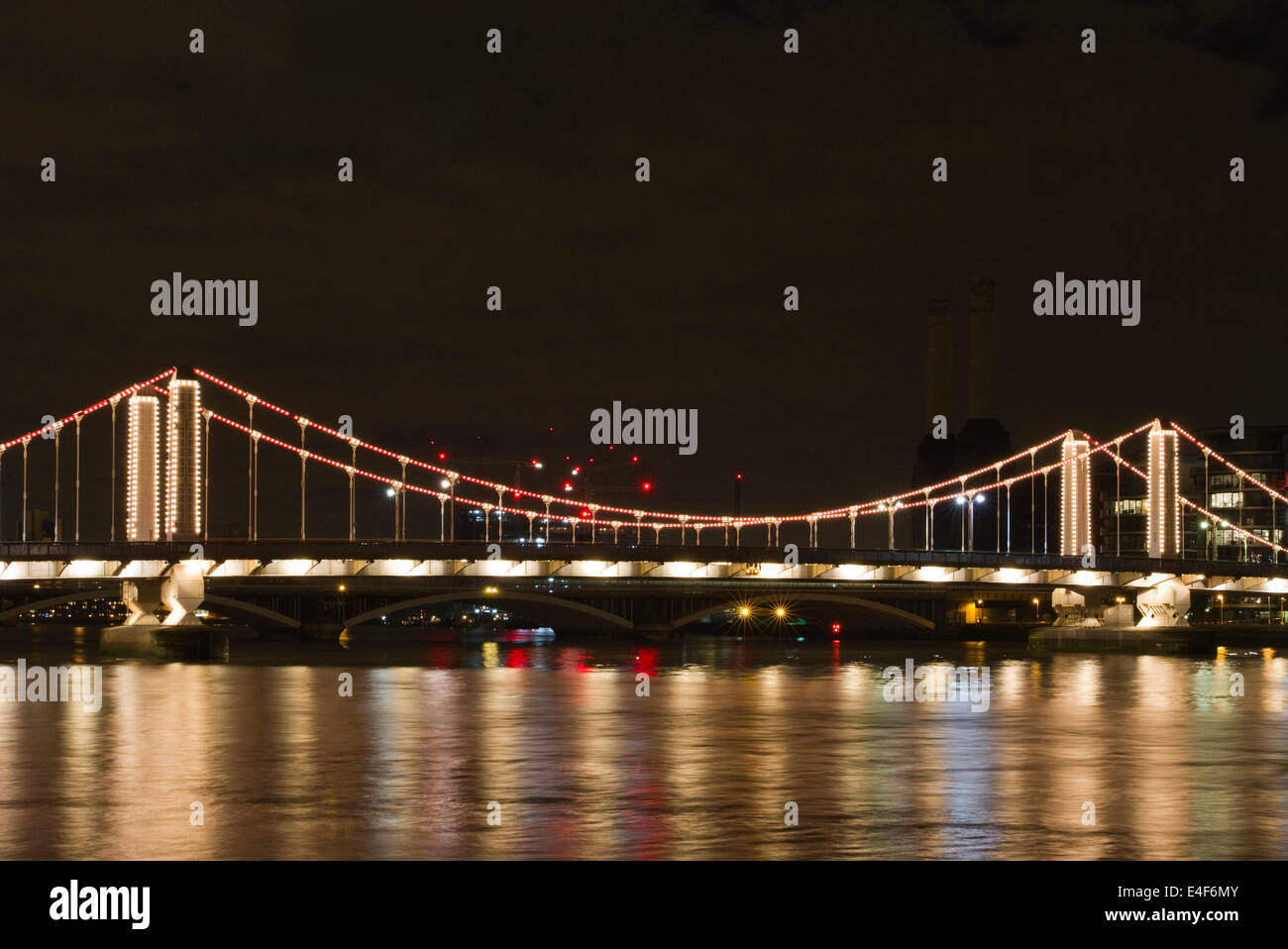 This image shows Chelsea Bridge in London, England Stock Photo - Alamy