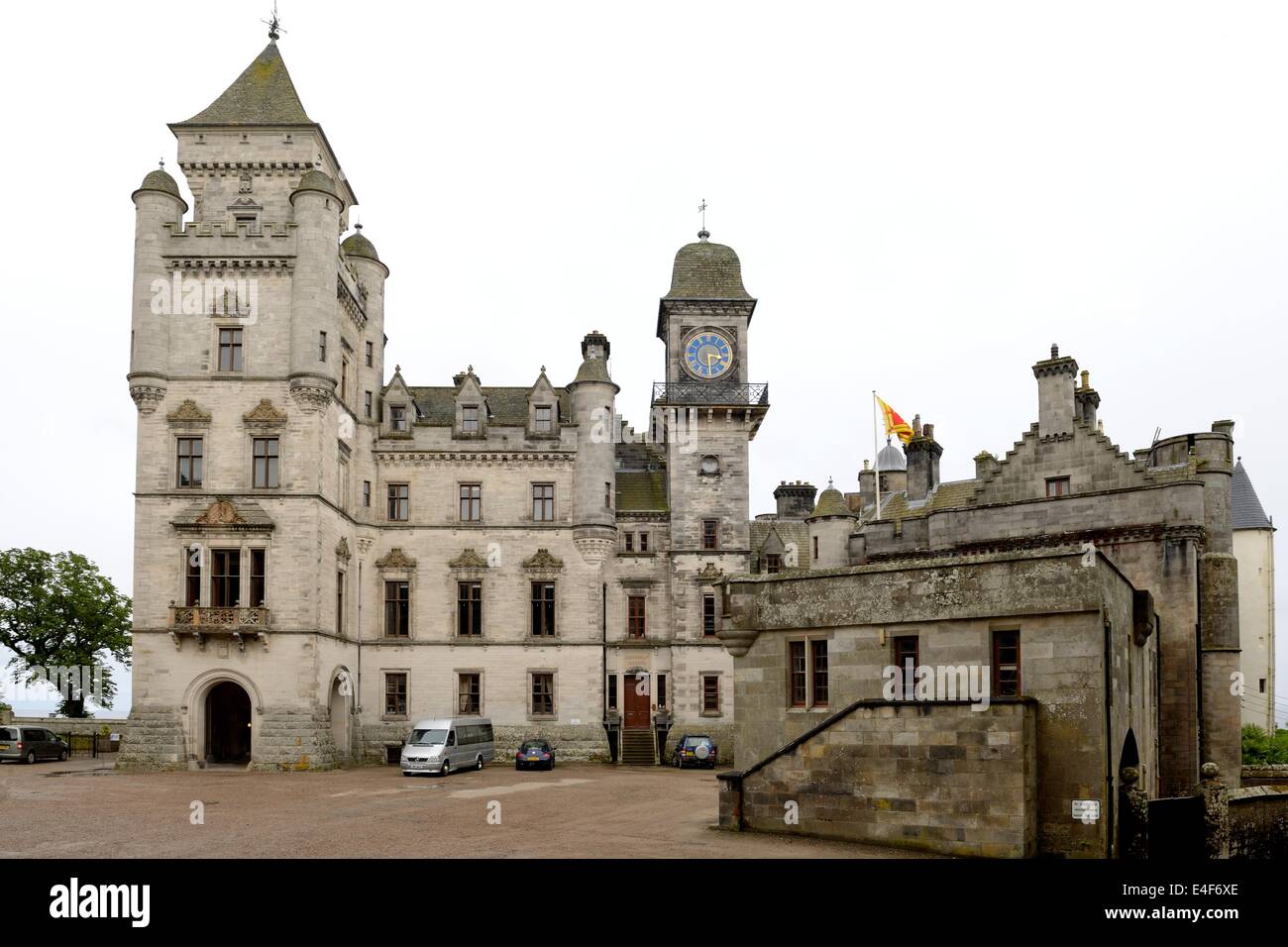 Dunrobin Castle, Golspie, Sutherland, Scotland, UK, Europe Stock Photo ...