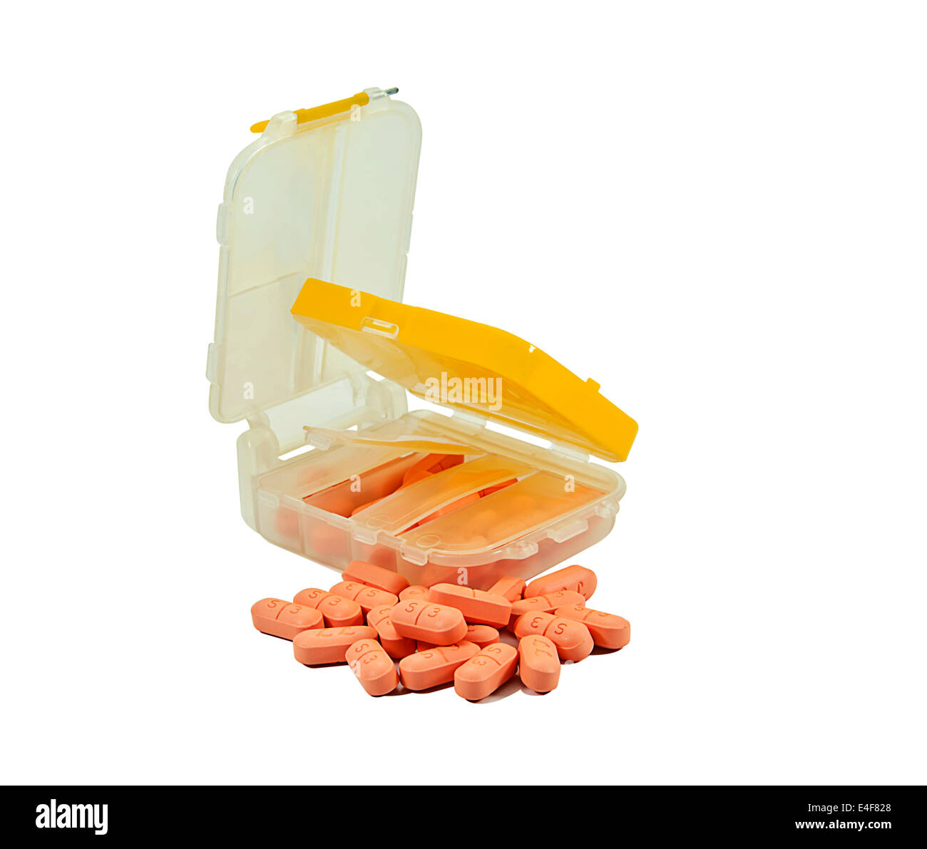 medicine box on white background Stock Photo - Alamy