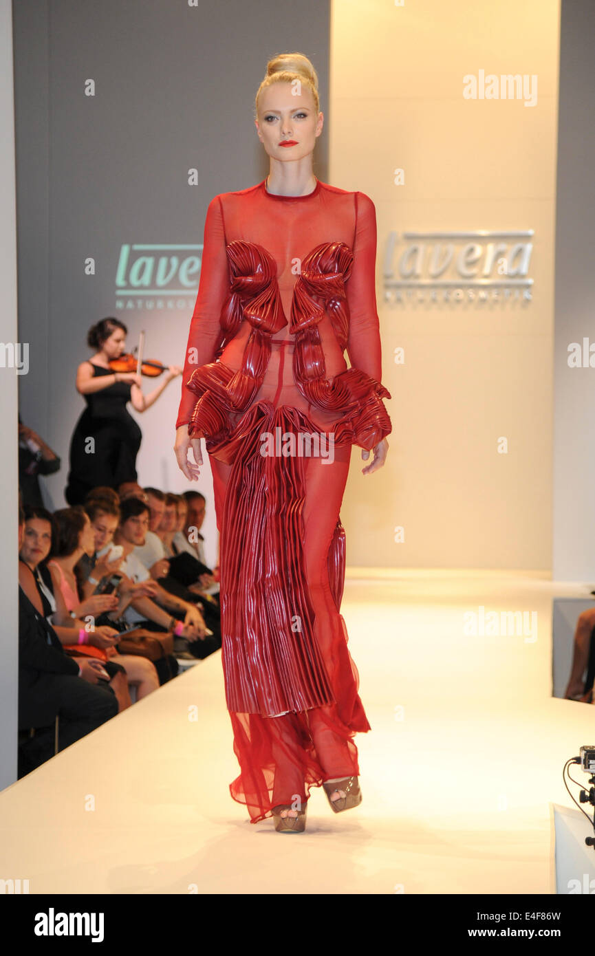 Berlin, Germany. 9th July, 2014. German Model Franziska Knuppe attends ...