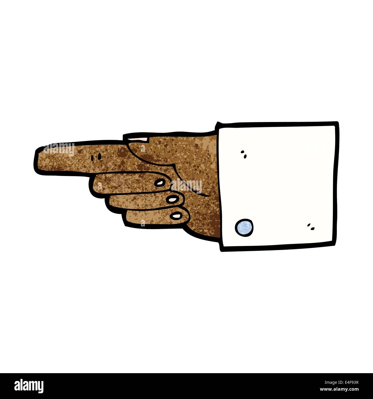 cartoon pointing hand Stock Vector Image & Art - Alamy