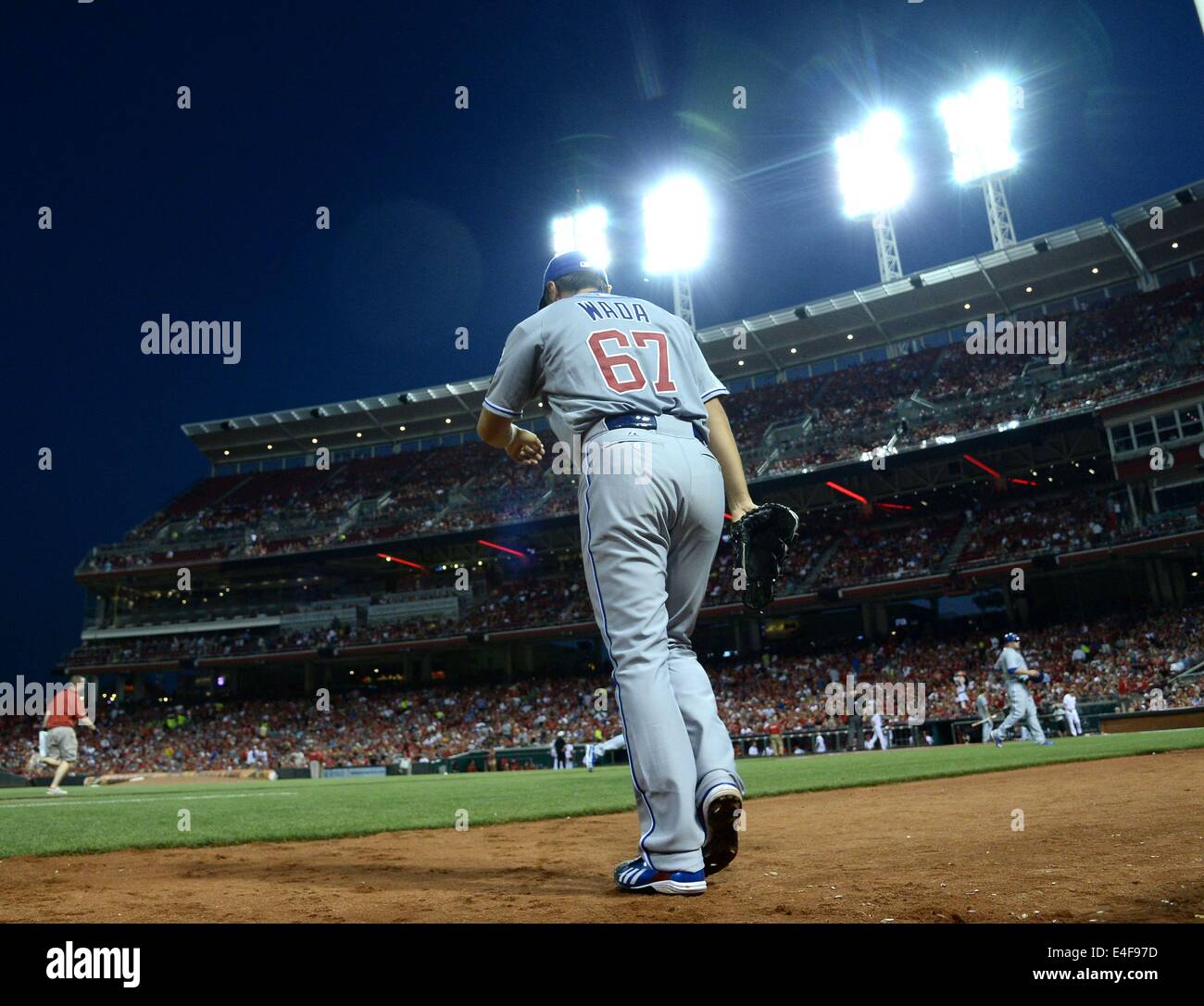 Cincinnati, Ohio, USA. Japanese pitcher Tsuyosh Wada was making his ...