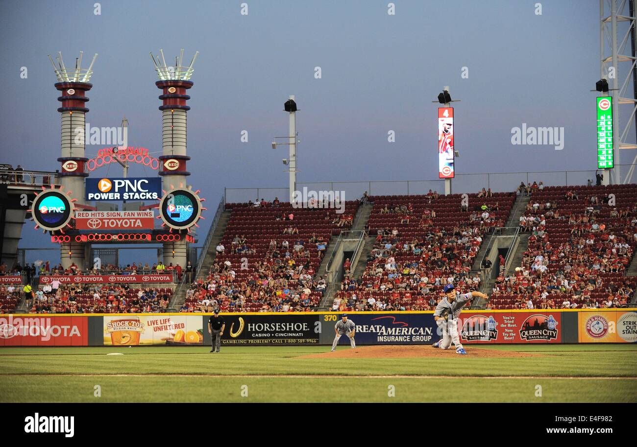 Cincinnati, Ohio, USA. Japanese pitcher Tsuyosh Wada was making his ...