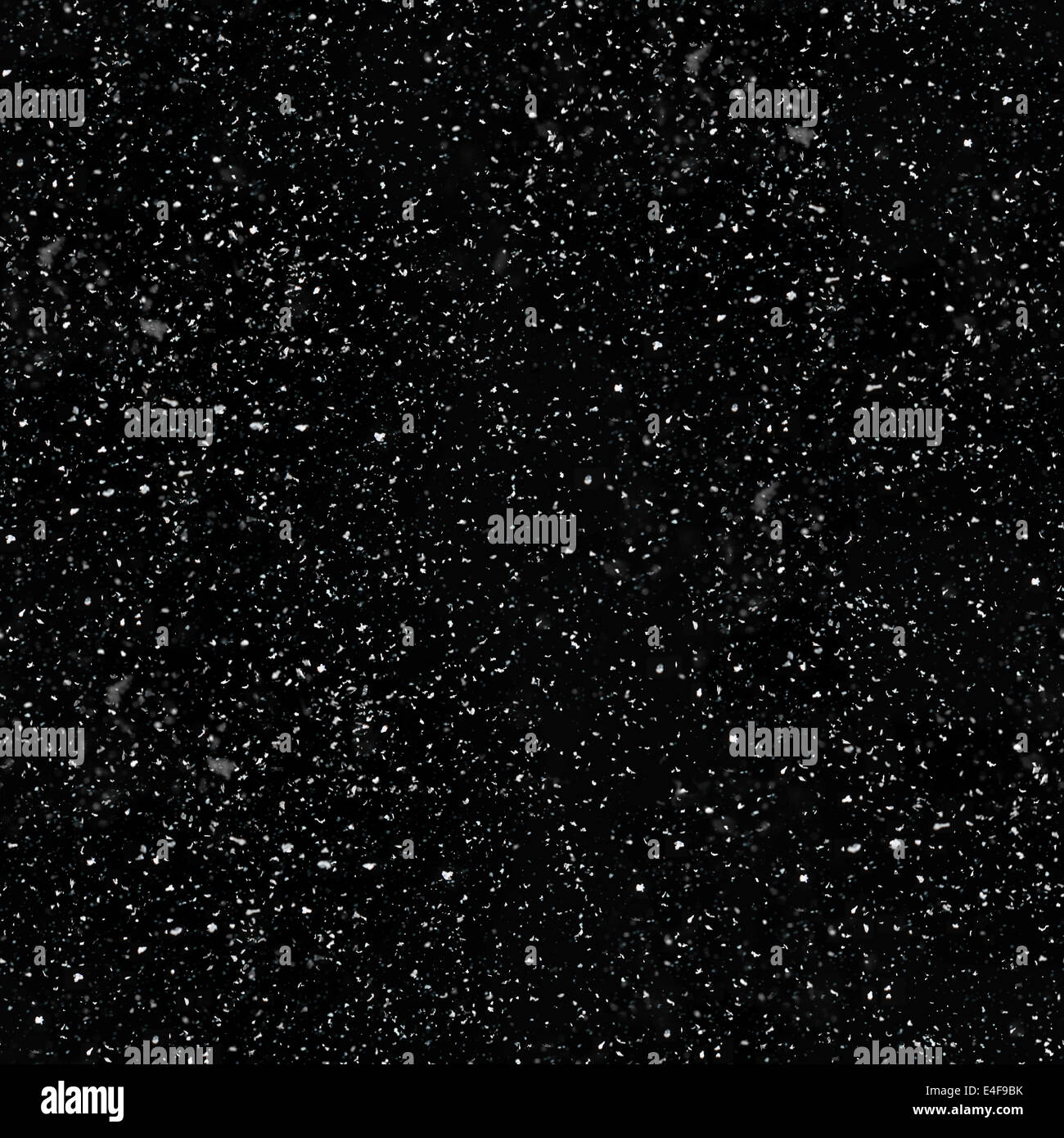 Seamless Realistic Snow Texture Tile on a black background Stock Photo ...