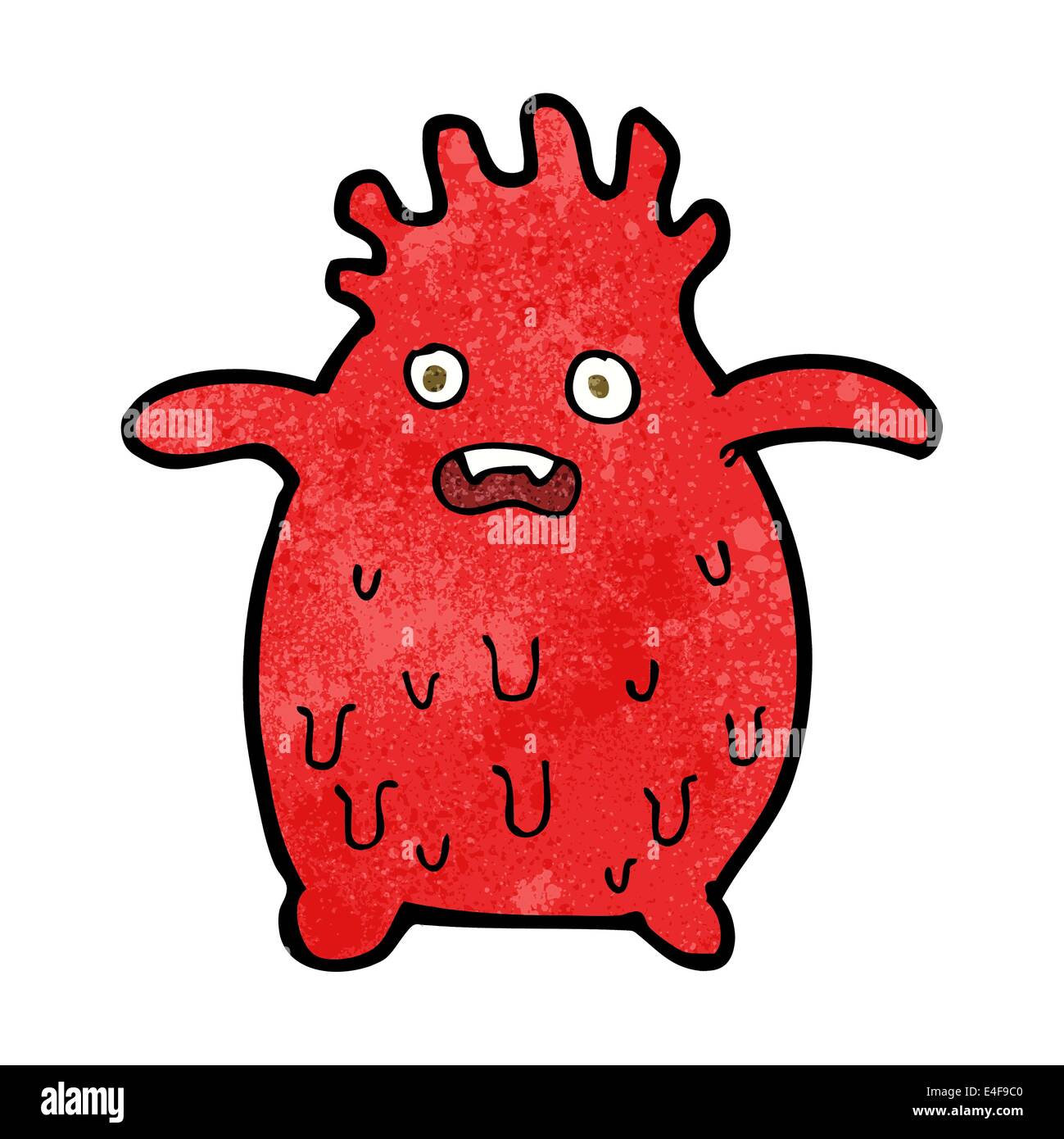 cartoon funny slime monster Stock Vector Image & Art - Alamy