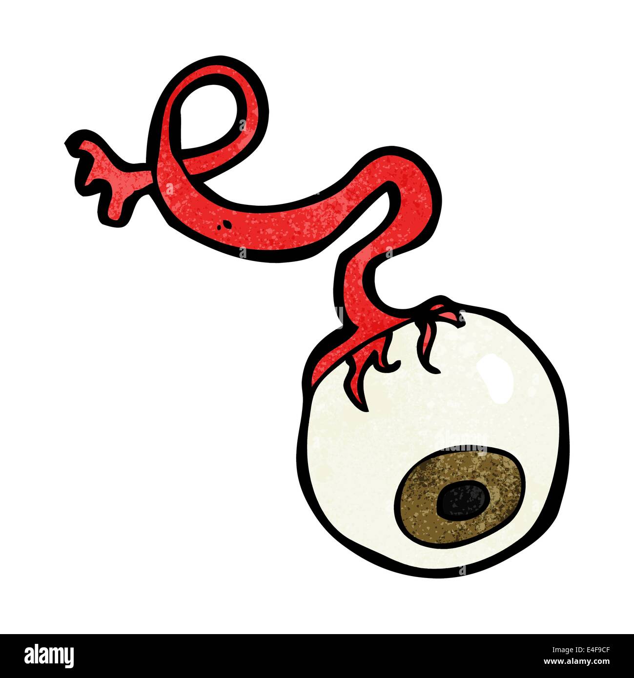 Cartoon gross eyeball Stock Vector Images - Alamy