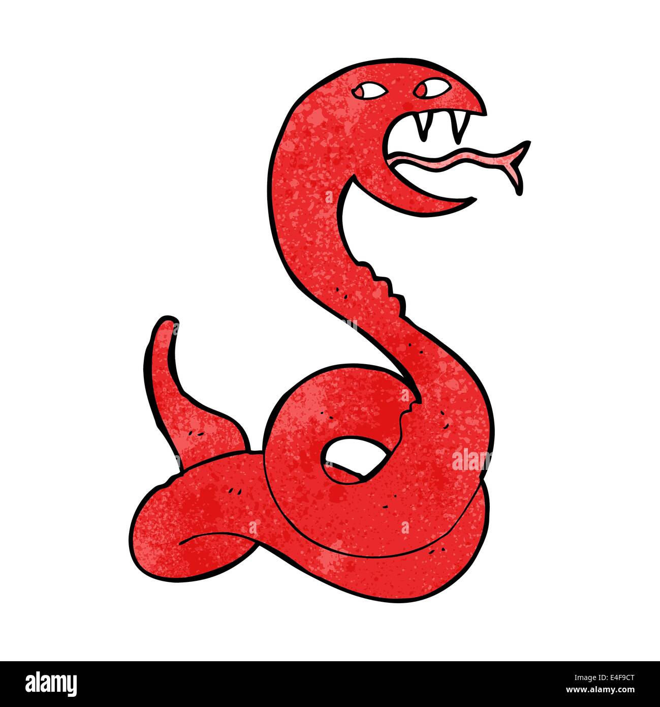 cartoon hissing snake Stock Vector Image & Art - Alamy