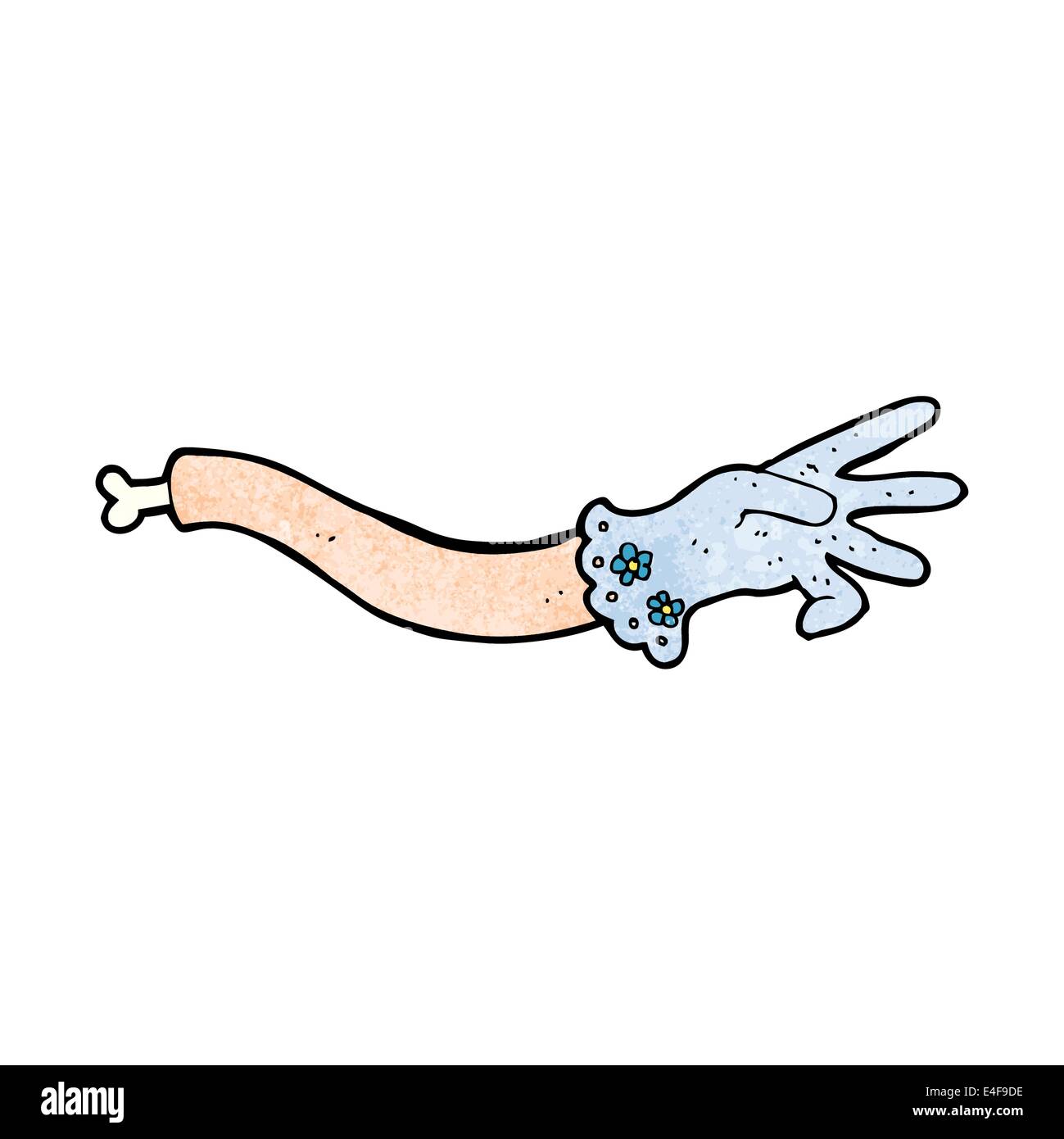 cartoon spooky victorian arm reaching Stock Vector Image & Art - Alamy