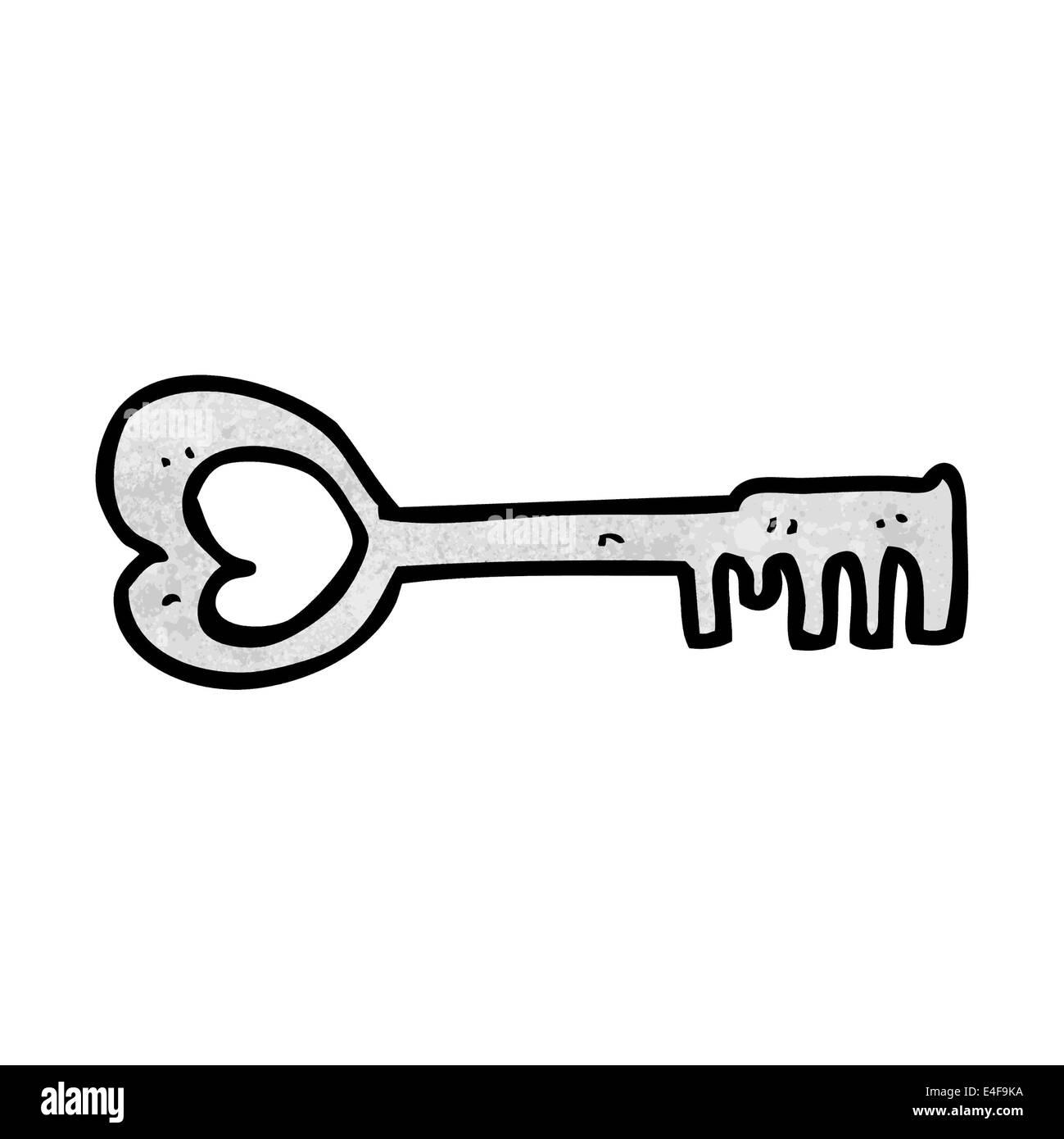 Cartoon heart key Cut Out Stock Images & Pictures - Alamy