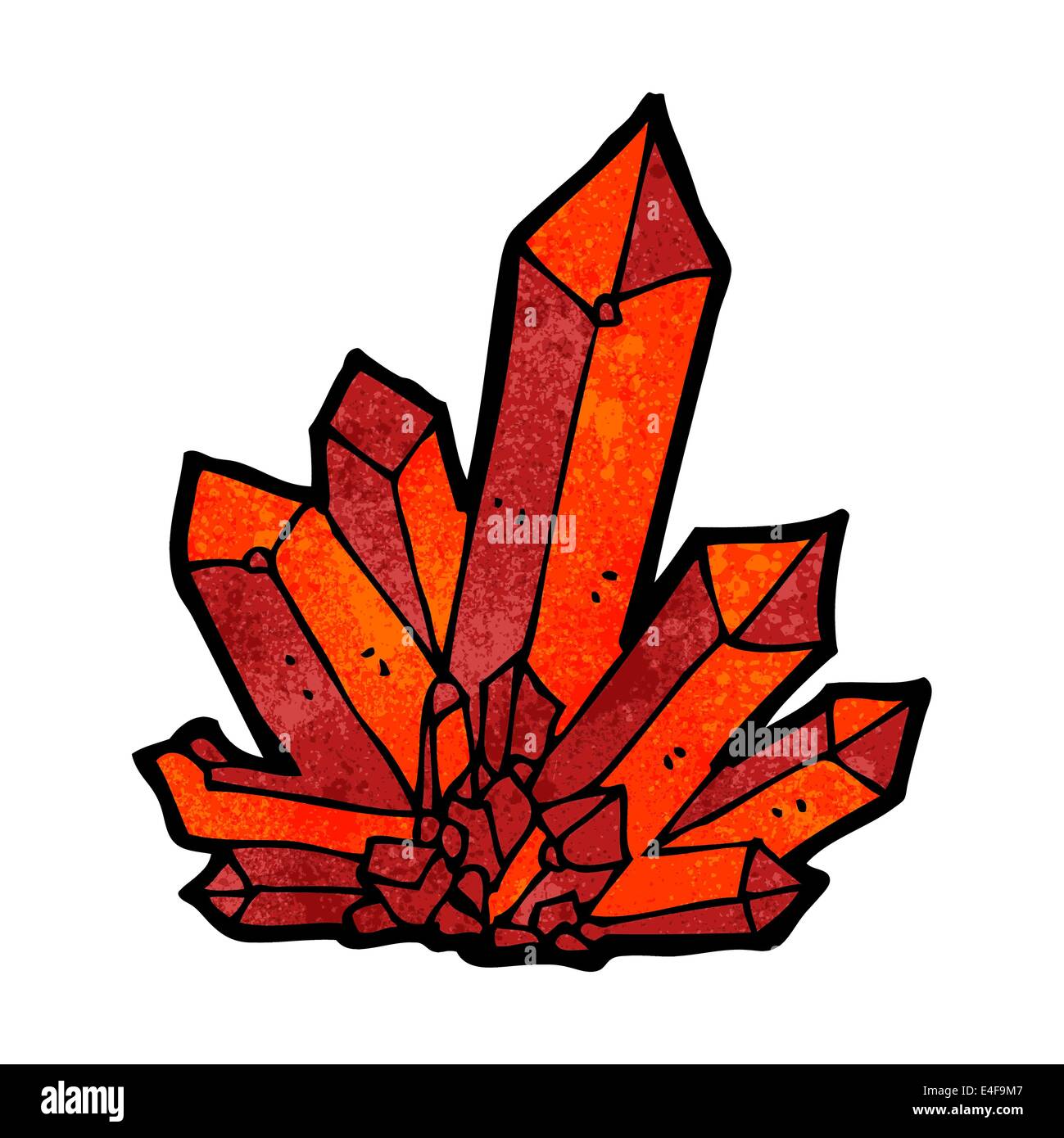 Cartoon crystals Cut Out Stock Images & Pictures - Alamy