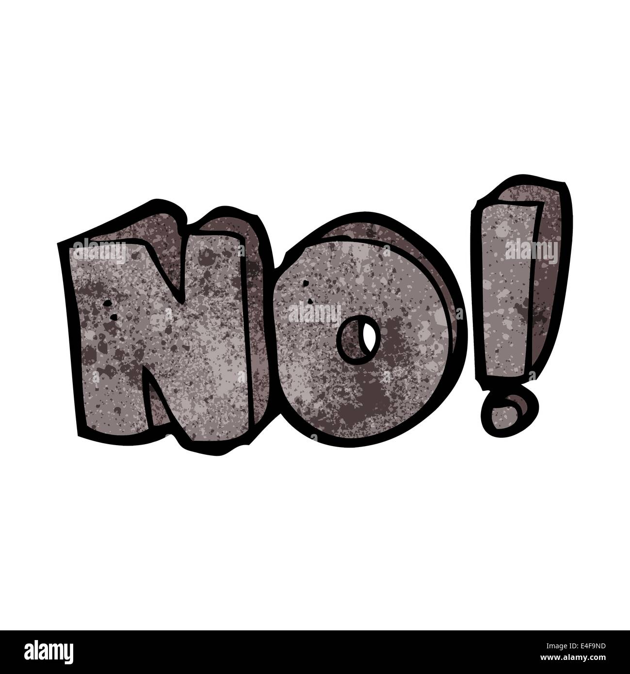 cartoon no symbol Stock Vector Image & Art - Alamy