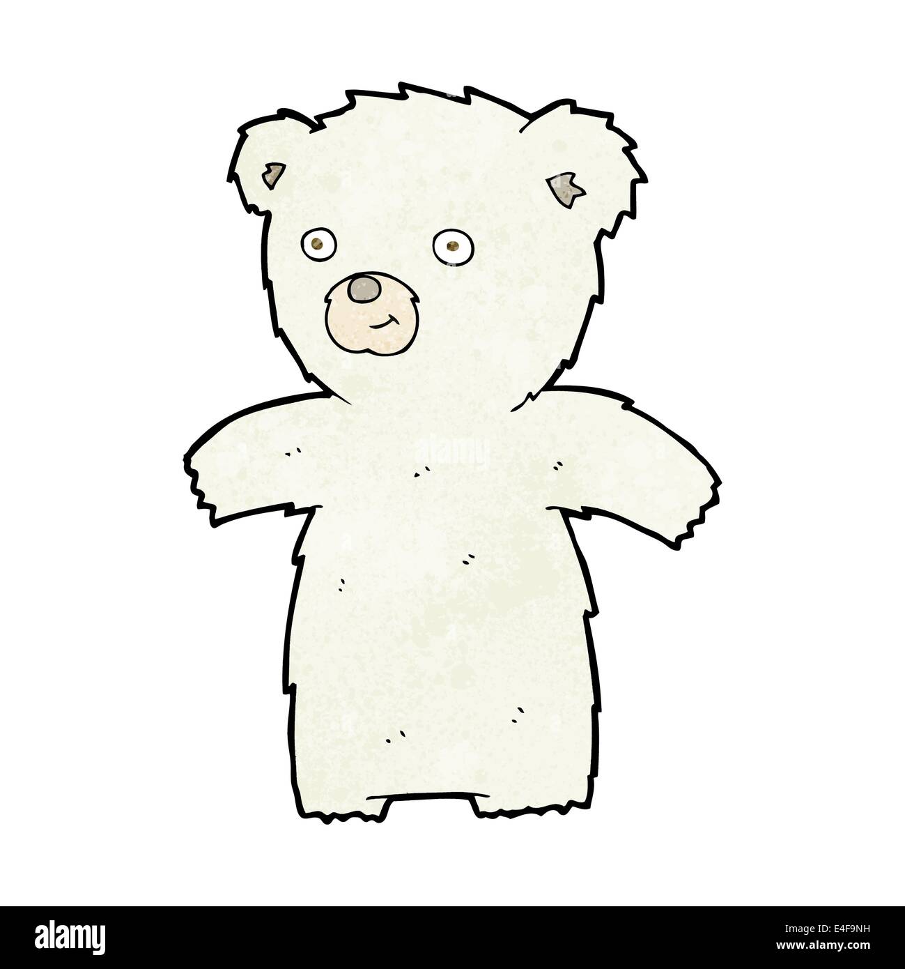Cute Cartoon Polar Bear Stock Vector Image And Art Alamy