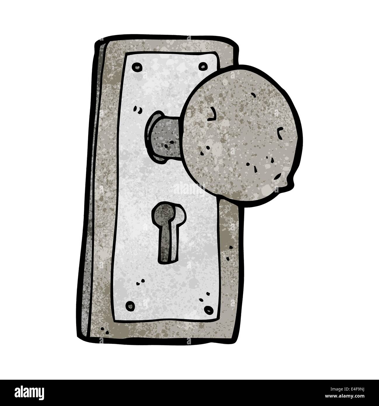 Cartoon old door knob hi-res stock photography and images - Alamy