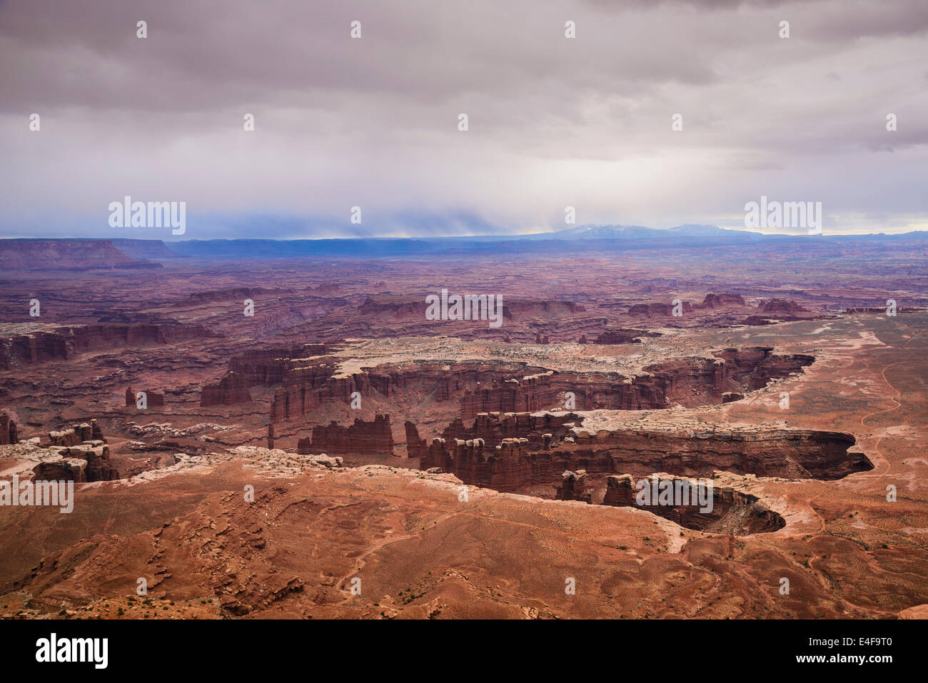 Grandview Point Overlook, Islands in the Sky, Canyonlands National Park ...