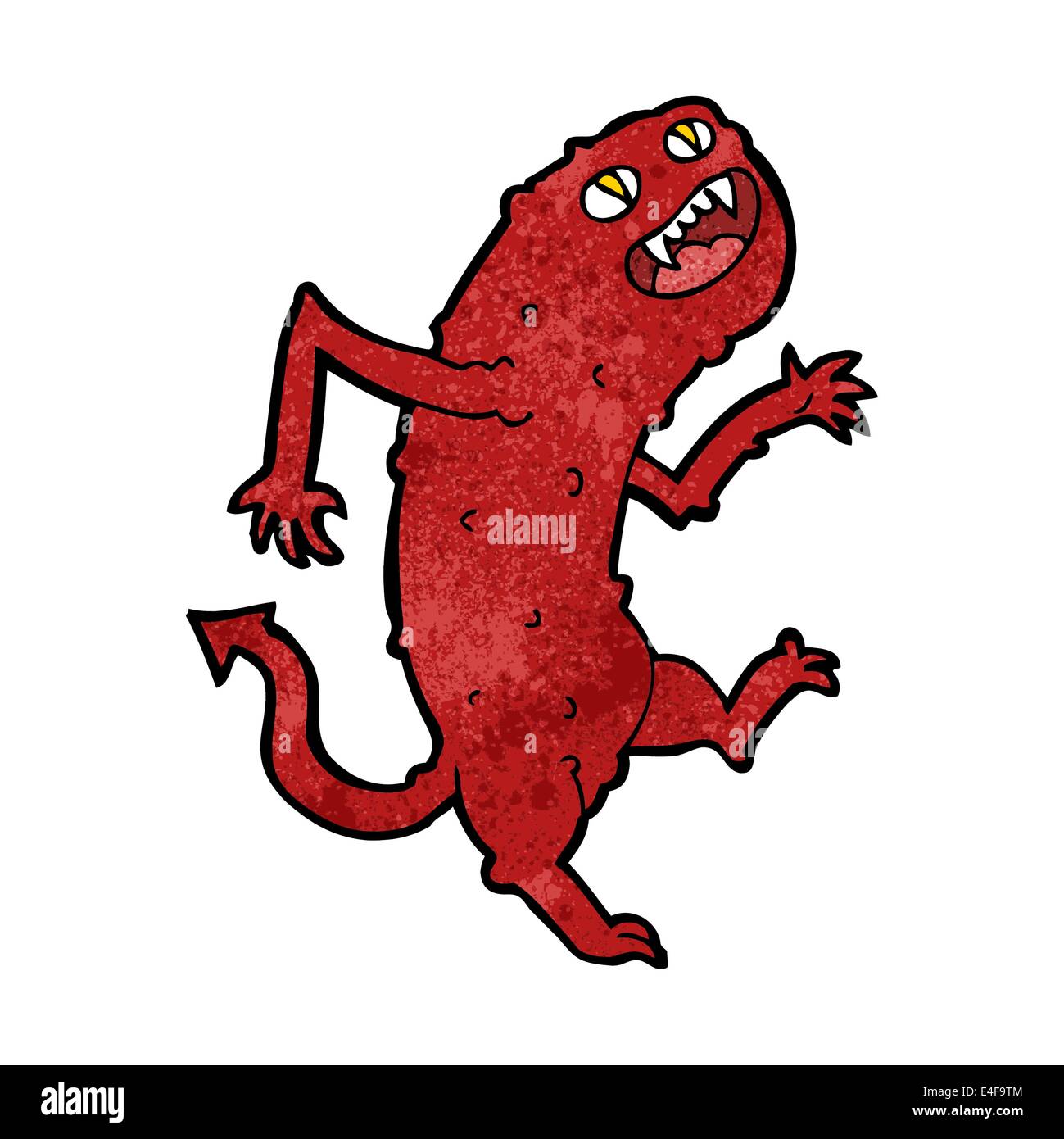 cartoon dancing monster Stock Vector Image & Art - Alamy