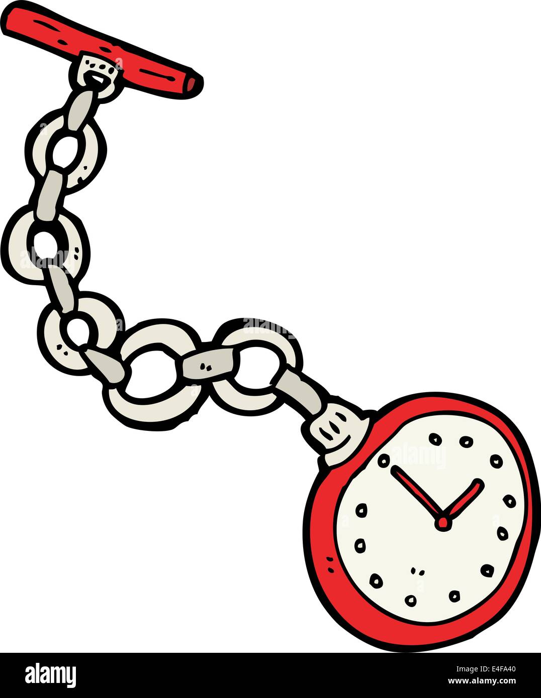 Cartoon old pocket watch hi-res stock photography and images - Alamy