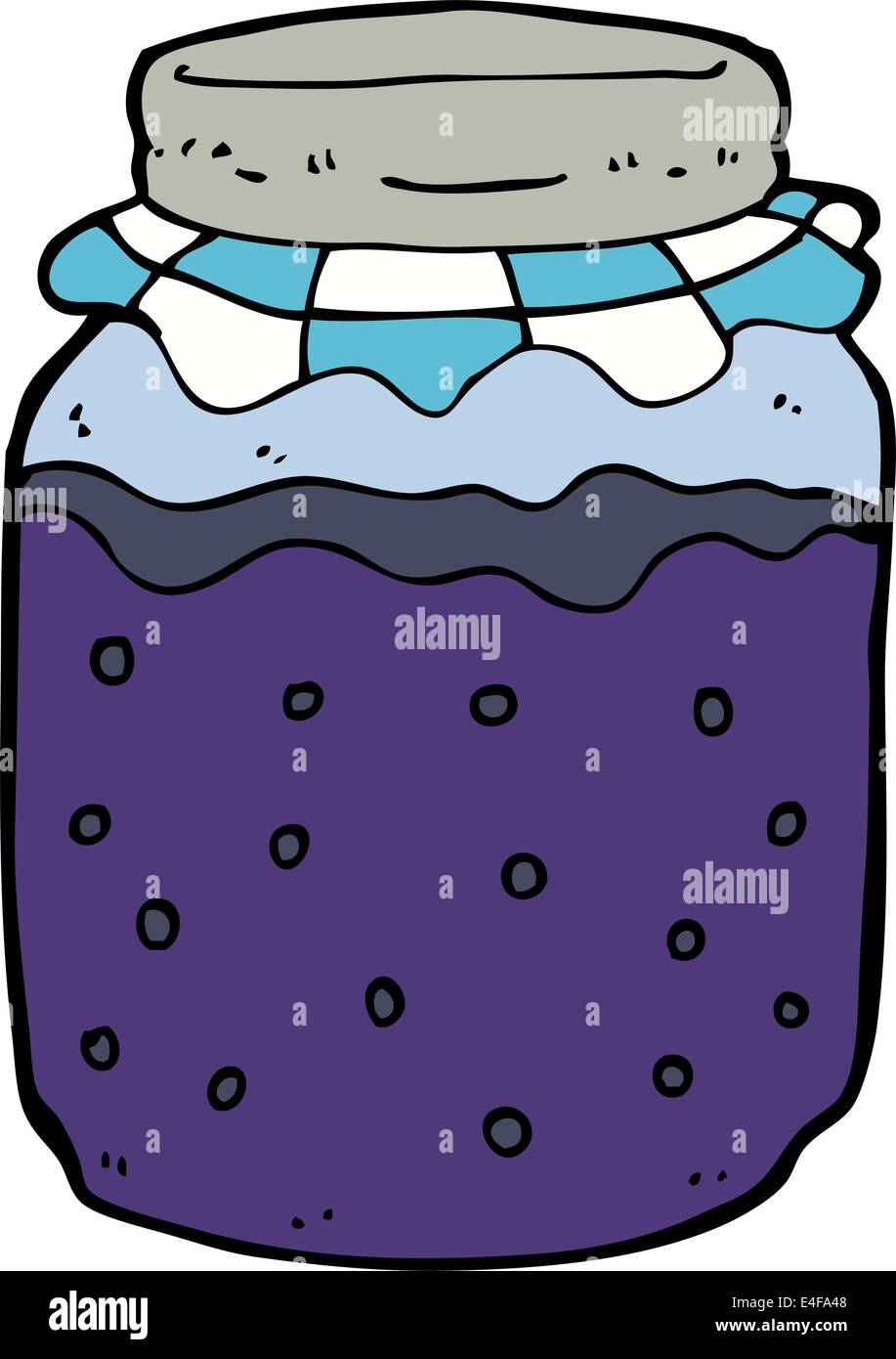 cartoon jam jar Stock Vector Image & Art - Alamy