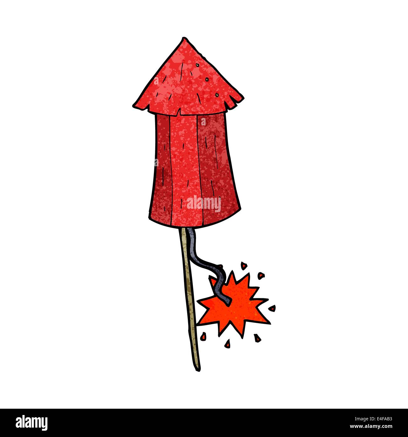 cartoon old wood rocket Stock Vector Image & Art - Alamy