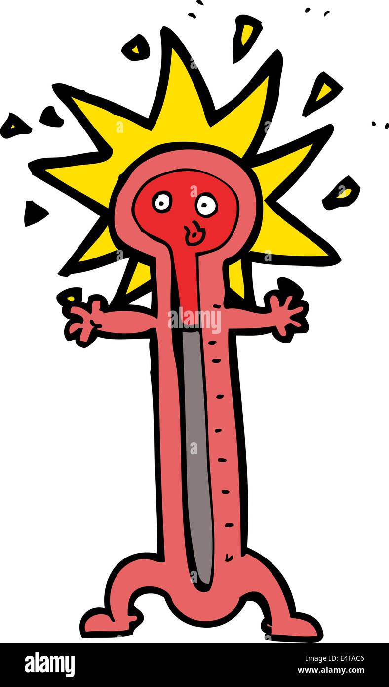 Cartoon Thermometer High Resolution Stock Photography and Images - Alamy