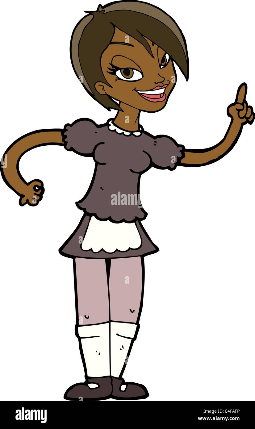 cartoon waitress taking order Stock Vector Image & Art - Alamy
