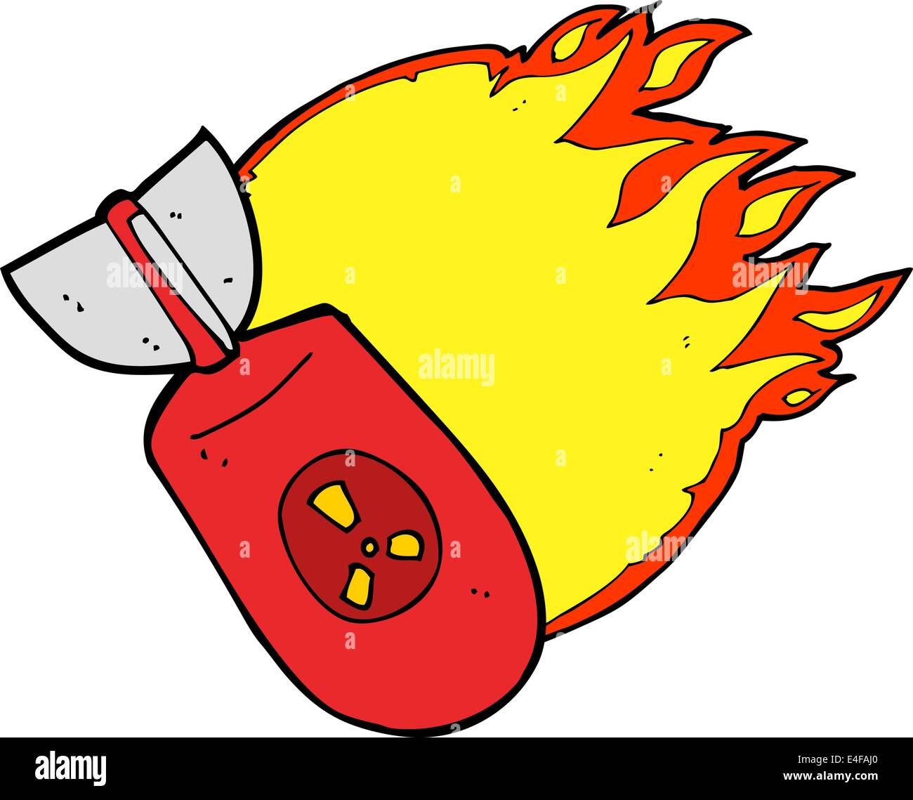 cartoon atom bomb Stock Vector Image & Art - Alamy