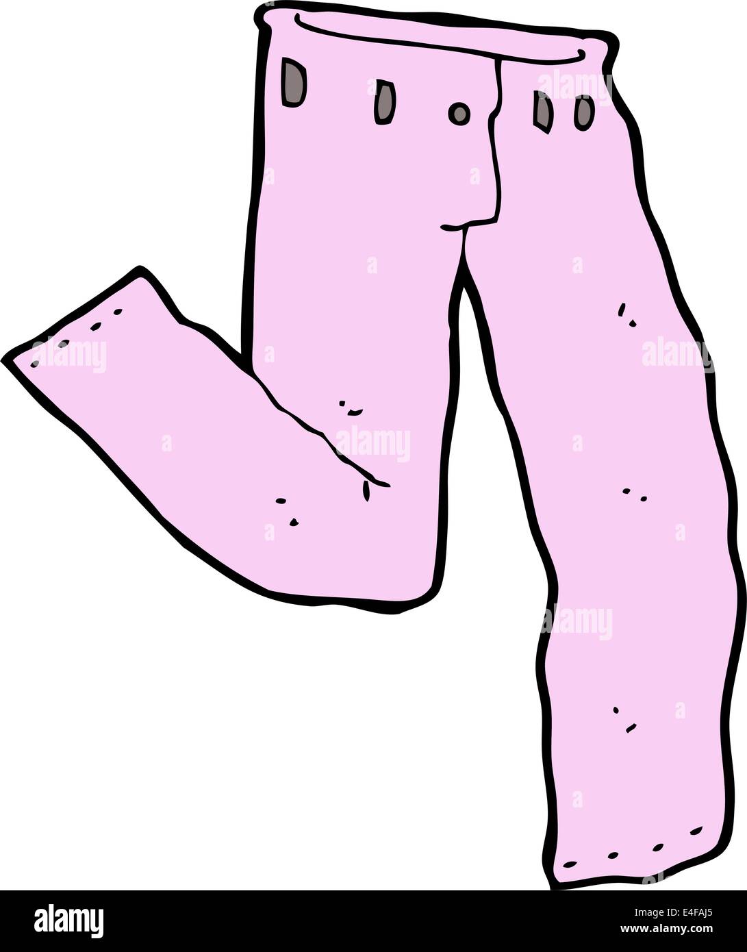 cartoon pair of pink pants Stock Vector Image & Art - Alamy