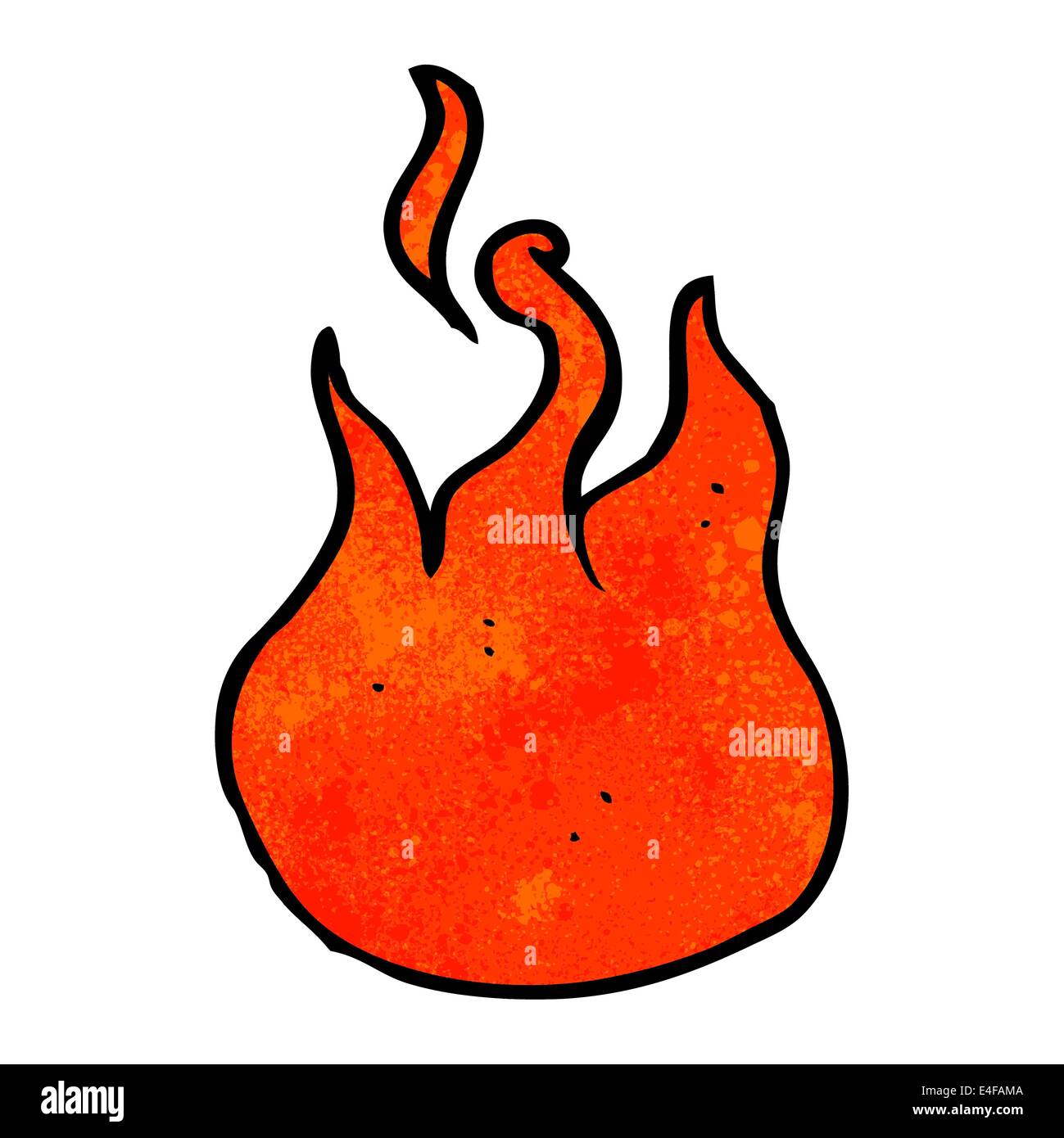 cartoon flame symbol Stock Vector Image & Art - Alamy