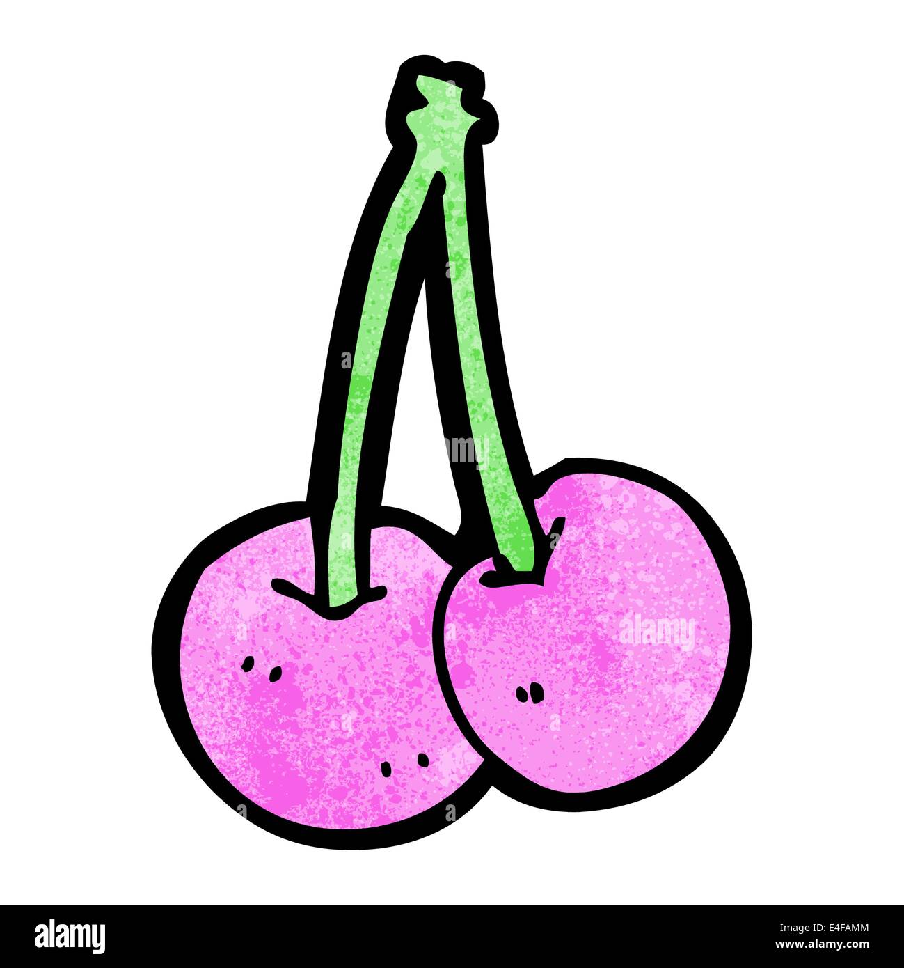Cartoon cherries Cut Out Stock Images & Pictures - Alamy