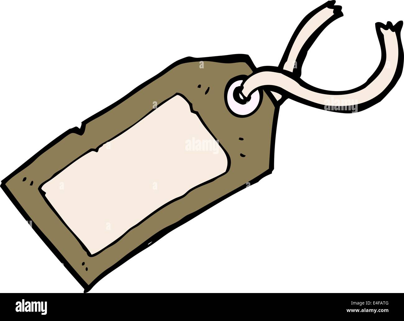 cartoon luggage tag Stock Vector Image & Art - Alamy