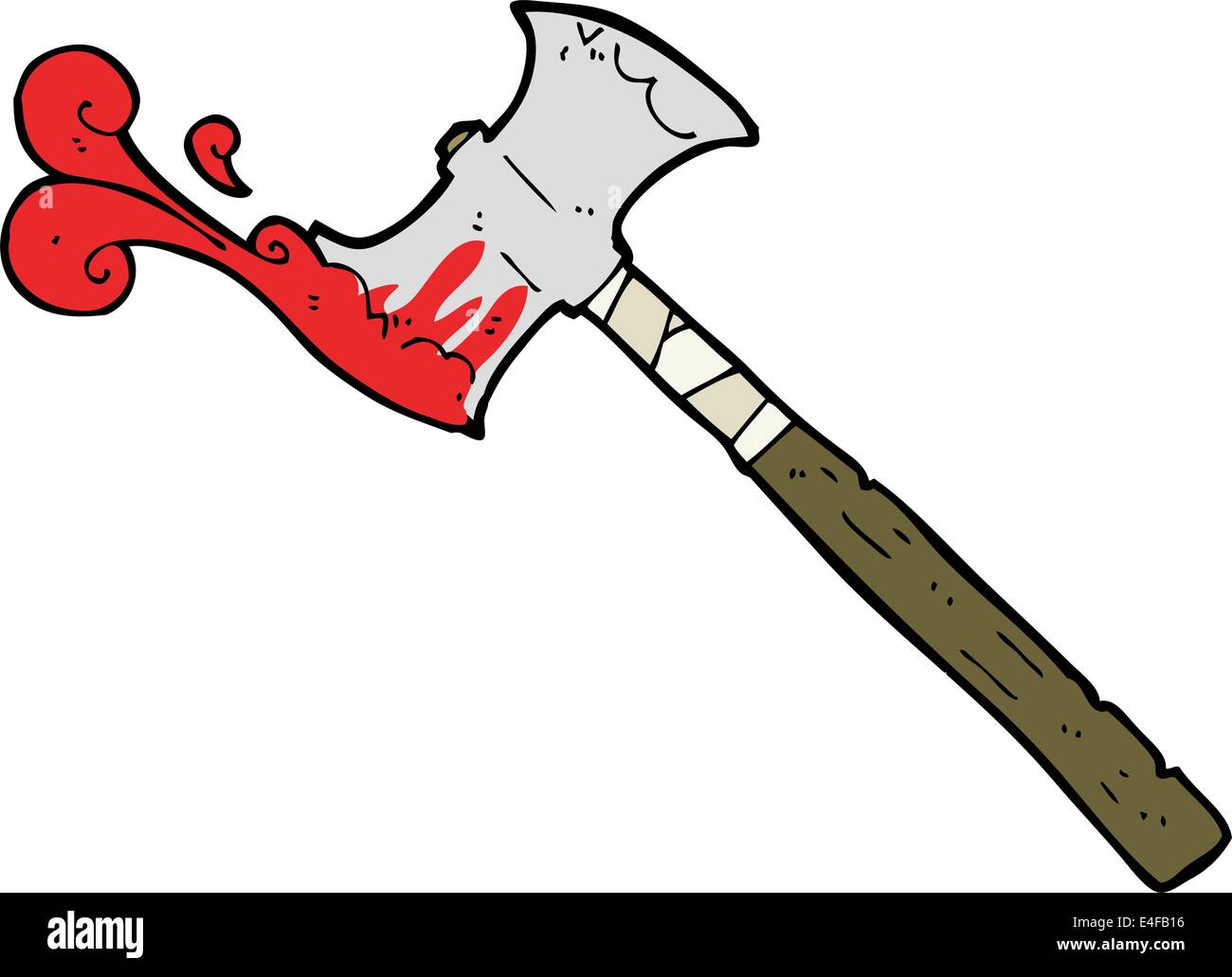 cartoon double sided axe Stock Vector Image & Art - Alamy