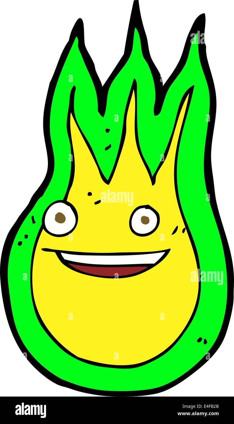 cartoon friendly fireball Stock Vector Image & Art - Alamy