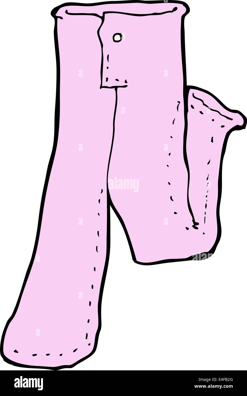cartoon pair of pink pants Stock Vector Image & Art - Alamy
