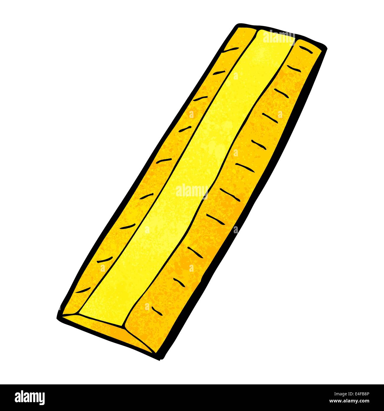 cartoon wooden ruler Stock Vector Image & Art - Alamy