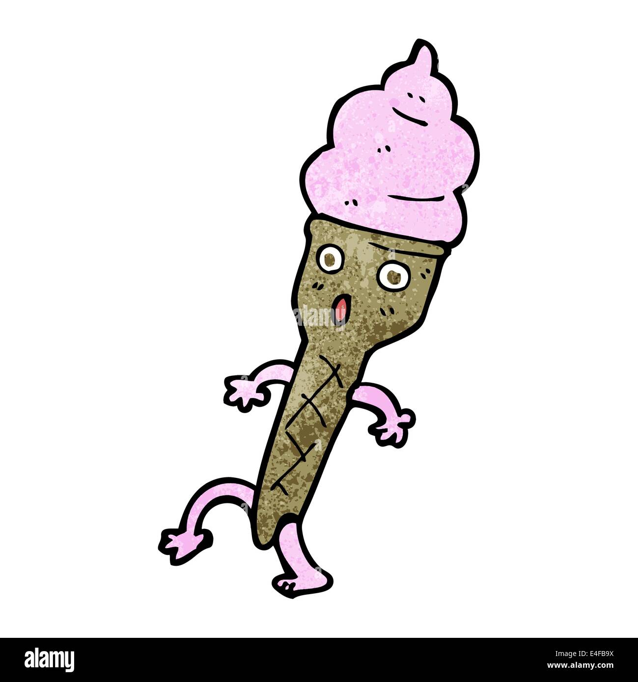 cartoon ice cream Stock Vector Image & Art - Alamy