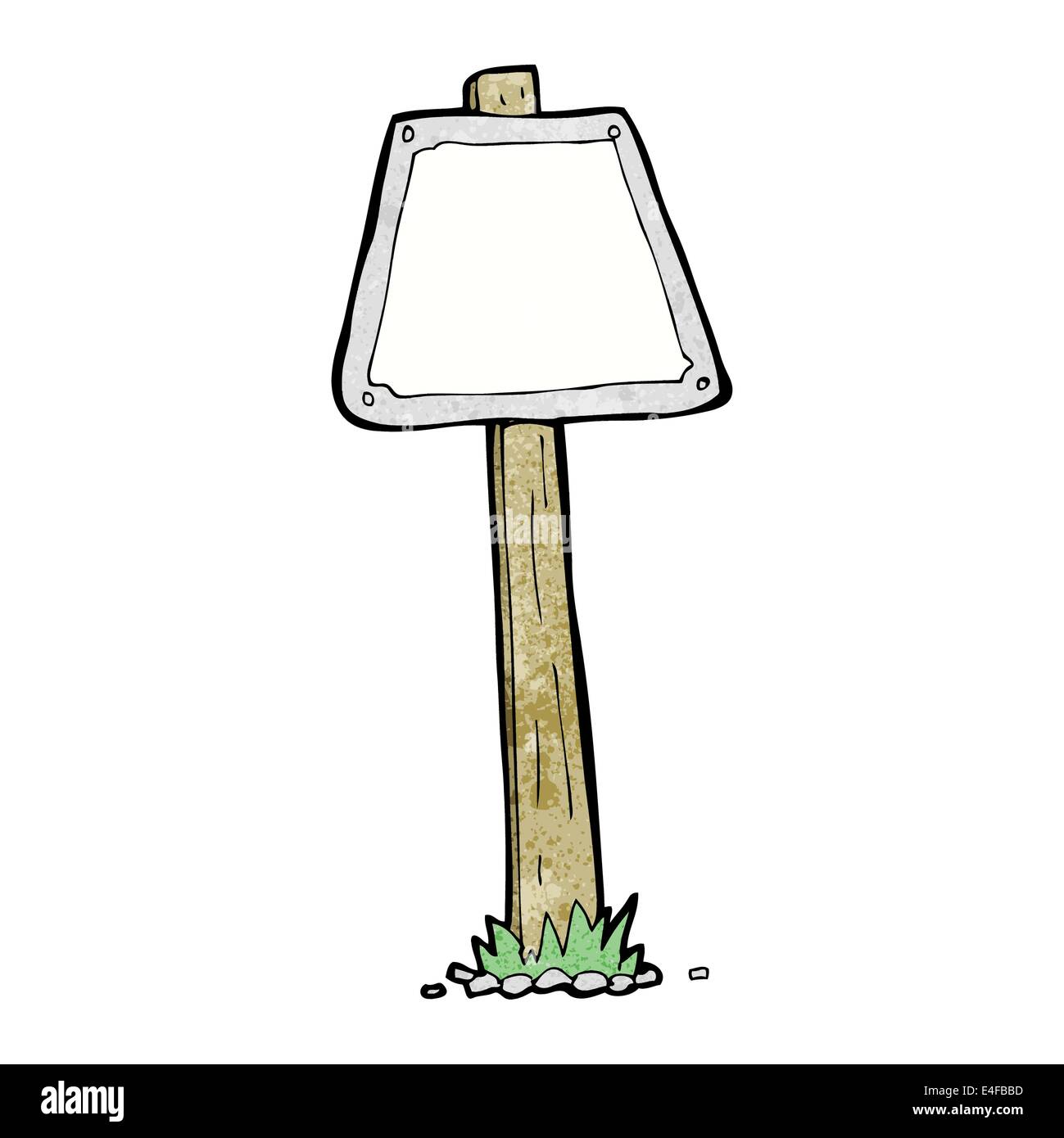 cartoon road sign Stock Vector Image & Art - Alamy