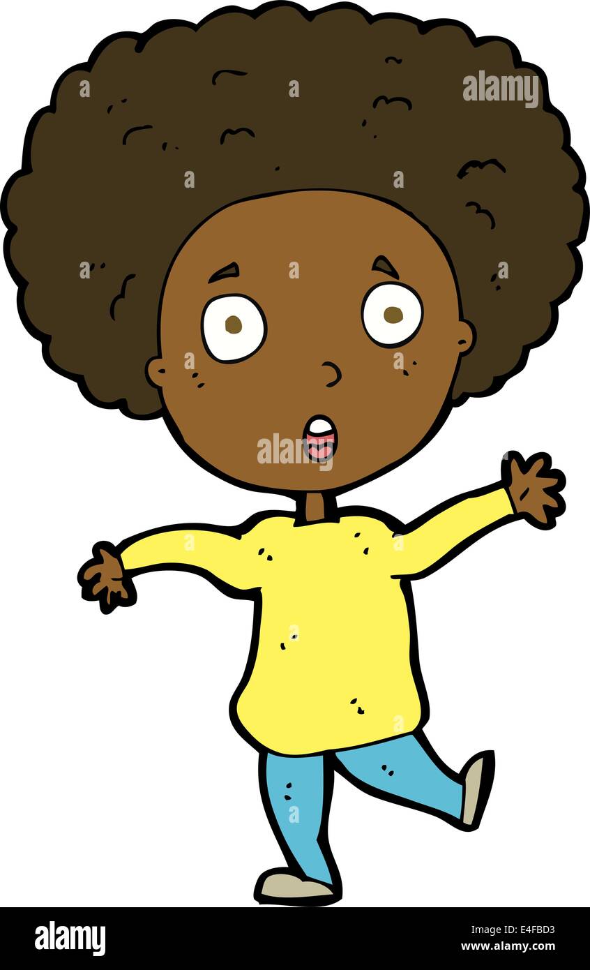 cartoon startled person Stock Vector Image & Art - Alamy