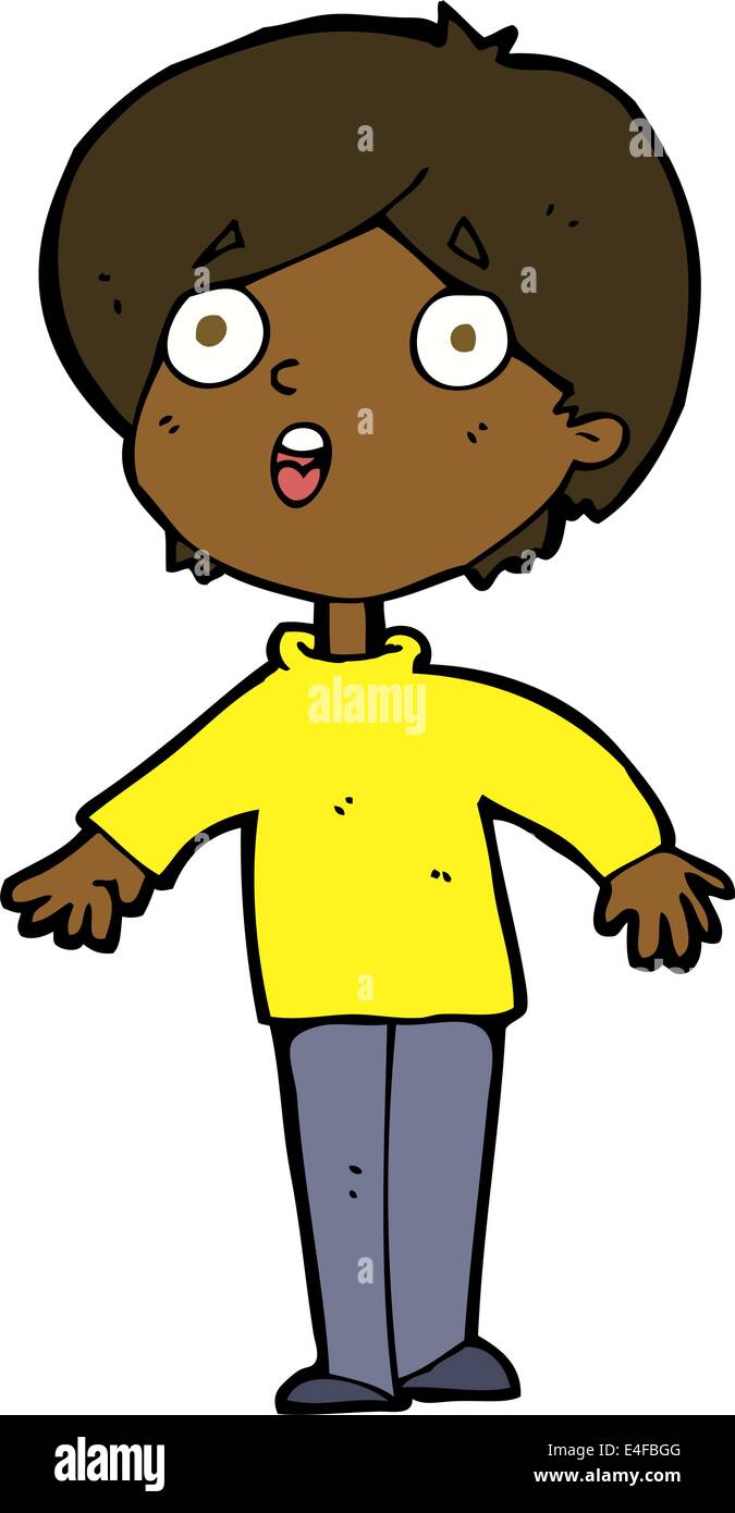 cartoon surprised man Stock Vector Image & Art - Alamy