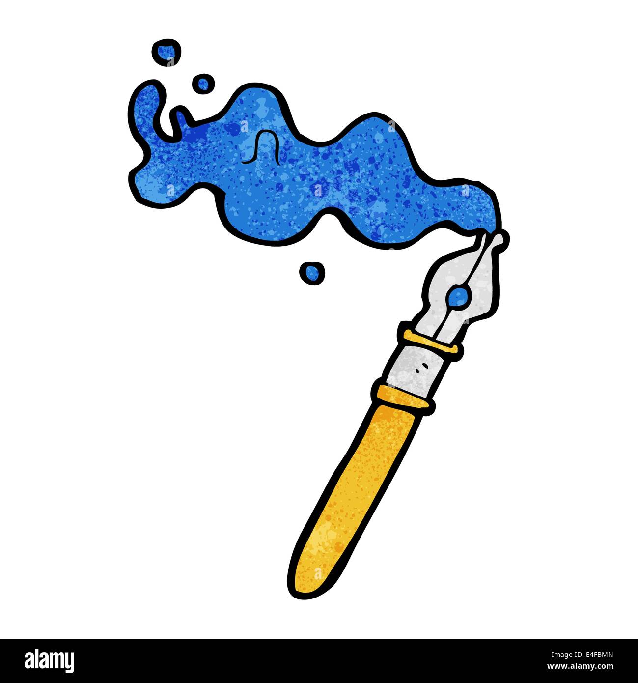 cartoon fountain pen Stock Vector Image & Art - Alamy