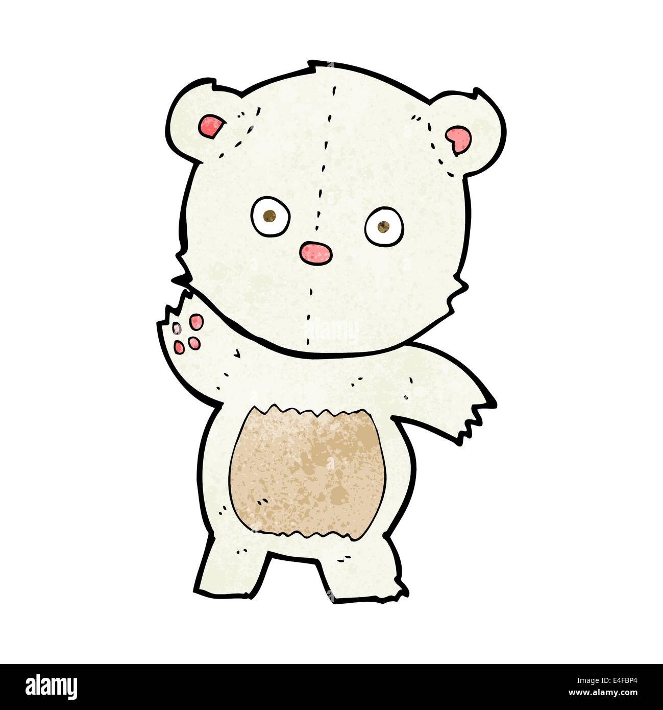 Cute Cartoon Polar Bear Stock Vector Image And Art Alamy