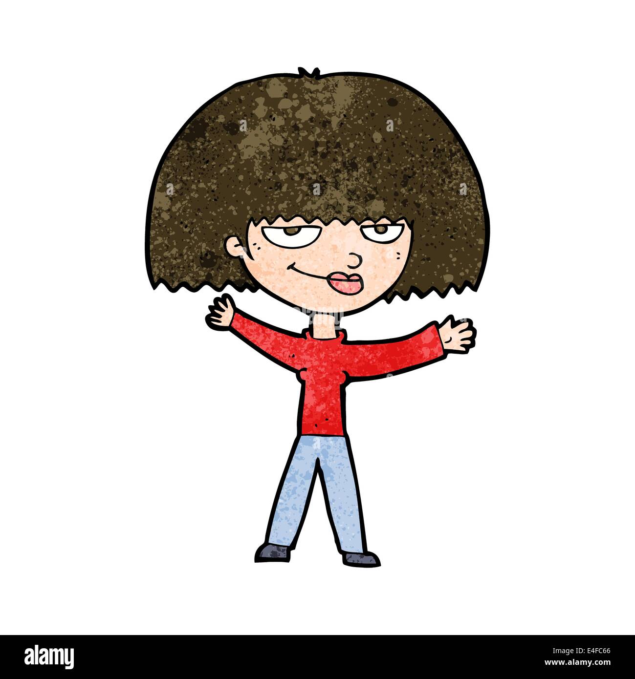 Smug art Stock Vector Images - Alamy