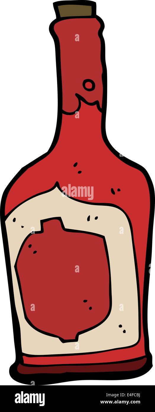 cartoon bottle of rum Stock Vector Image & Art - Alamy