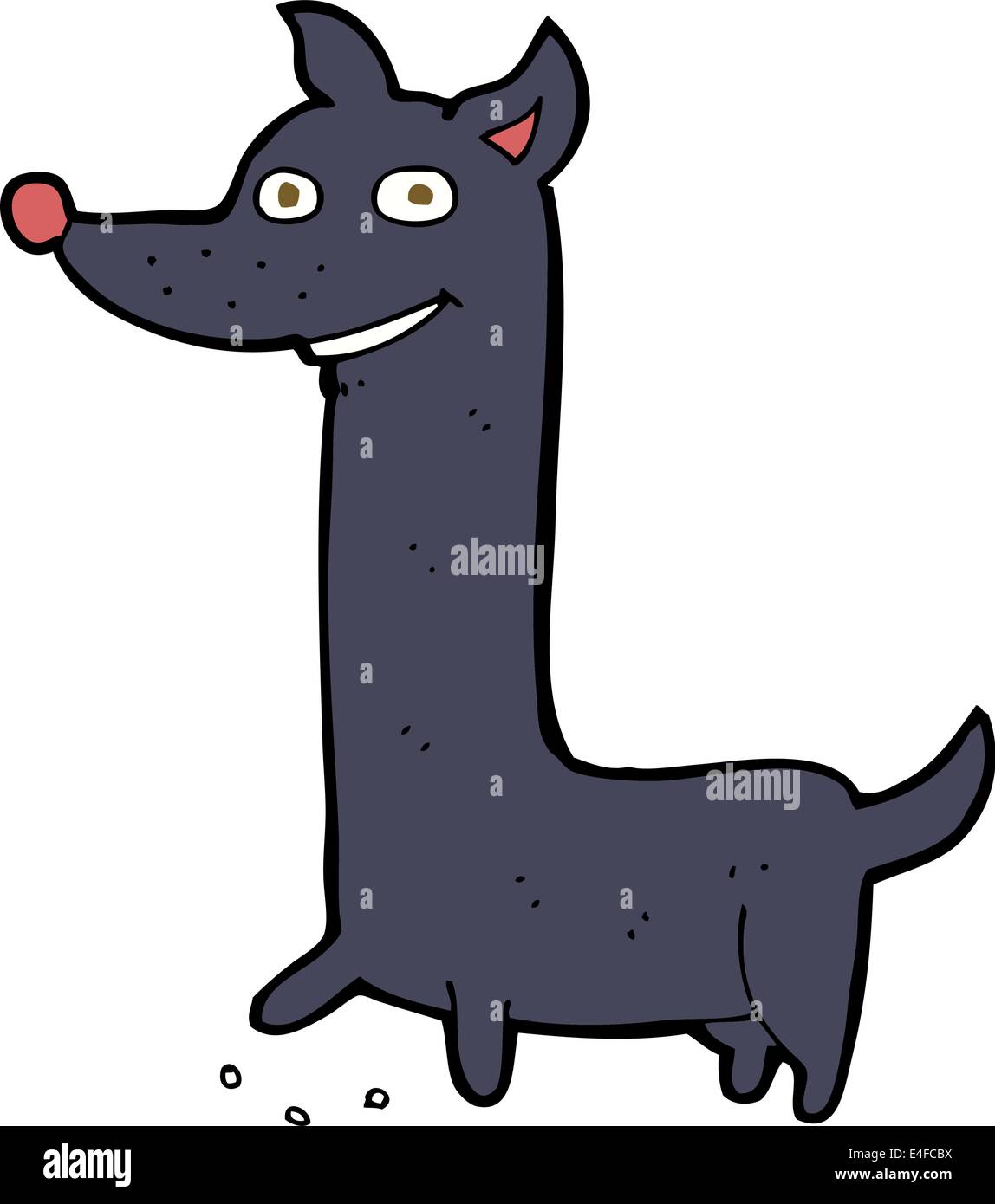 funny cartoon dog Stock Vector Image & Art - Alamy