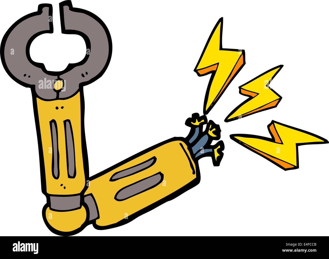 cartoon robot arm Stock Vector Image & Art - Alamy