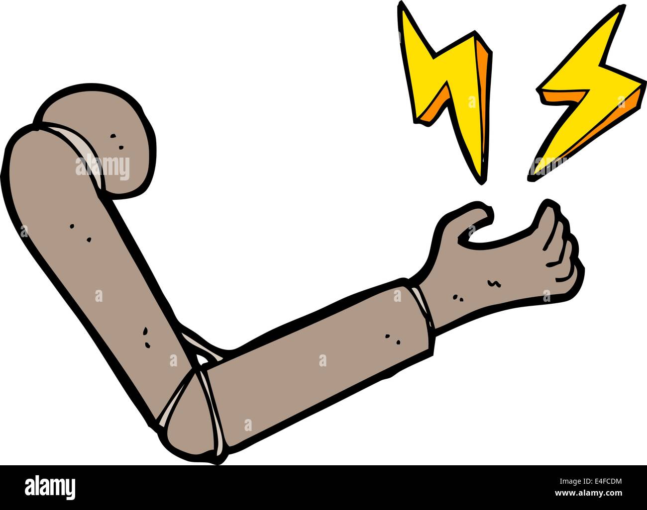 cartoon prosthetic arm Stock Vector Image & Art - Alamy