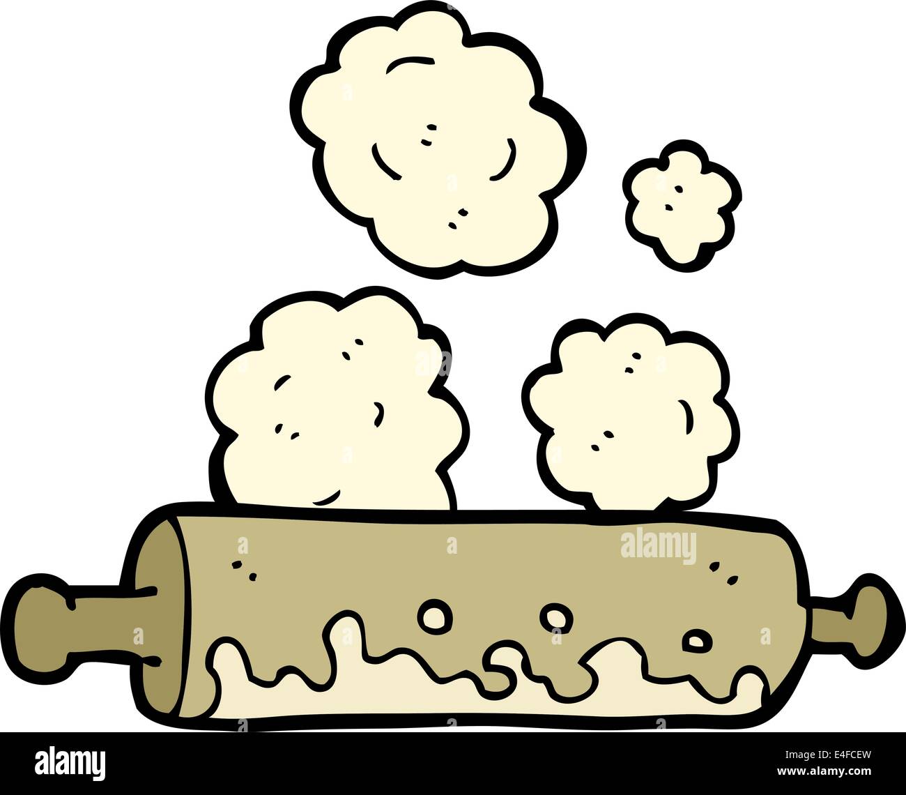 cartoon rolling pin Stock Vector Image & Art - Alamy