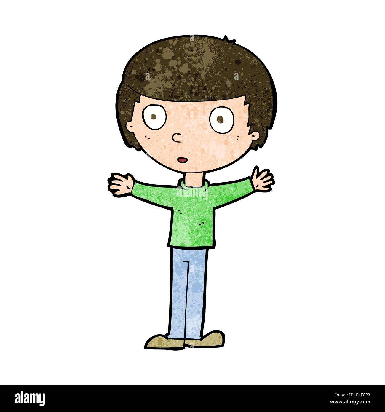 cartoon surprised man Stock Vector Image & Art - Alamy