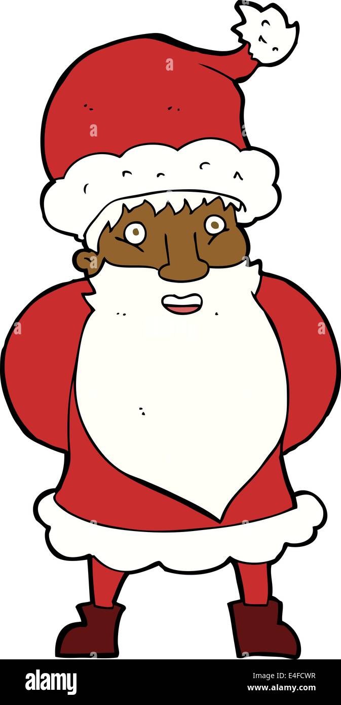 cartoon santa claus Stock Vector Image & Art - Alamy