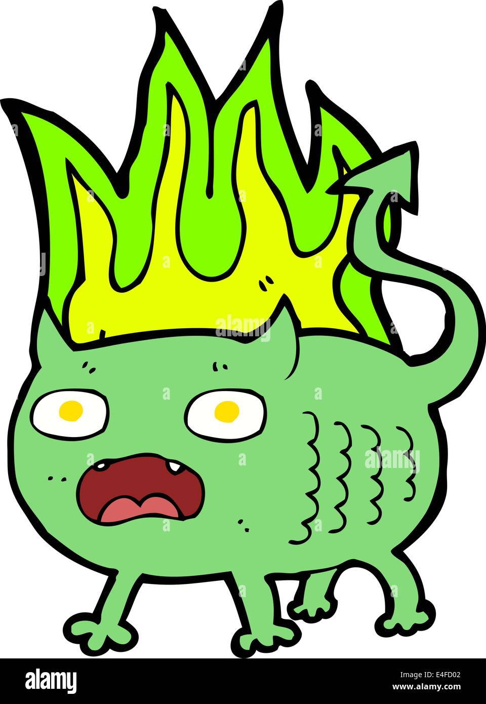 cartoon little imp Stock Vector Image & Art - Alamy