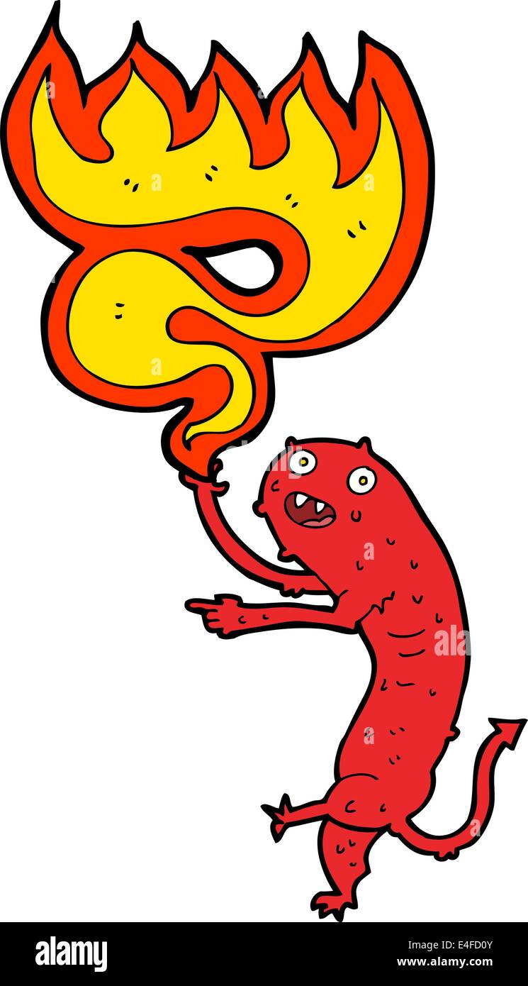 cartoon gross little monster Stock Vector Image & Art - Alamy