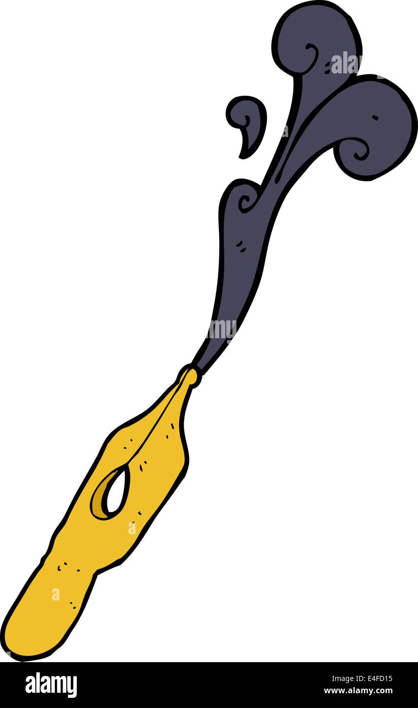 cartoon ink nib Stock Vector Image & Art - Alamy